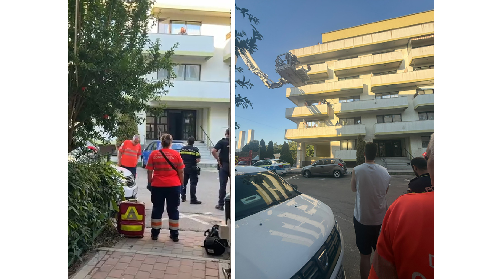 (VIDEO) ALERTĂ la Mangalia! O femeie a amenințat că se aruncă de la ...